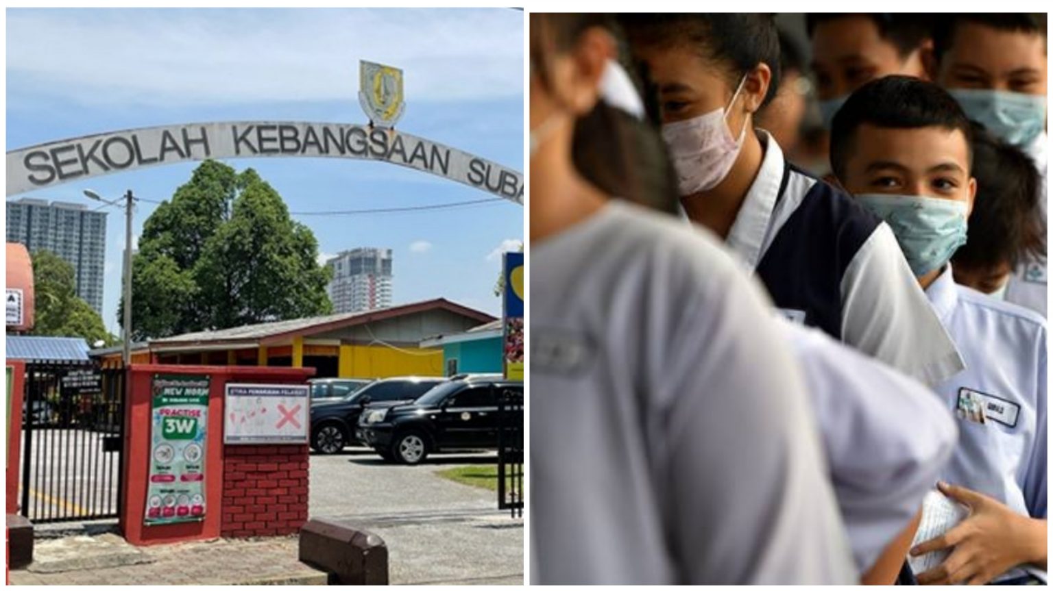 4 Murid SK Subang Jaya Positif COVID19, Ibu Bapa Gesa Sekolah Ditutup