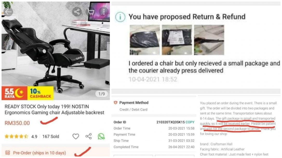 Cara Refund Shopee Kalau Scammer Cuba Tipu & Hantar Salah Barang