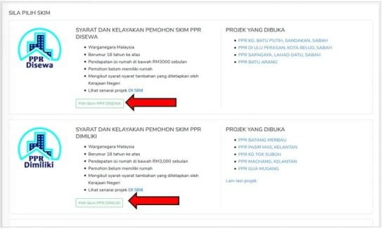 Permohonan Rumah PPR Sewaan Serendah RM124 Sebulan