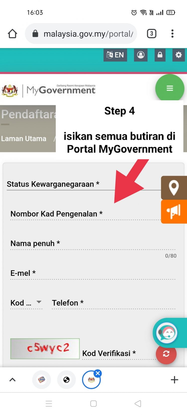 Cara Daftar Kelahiran Online JPN & Semakan Status MyKid