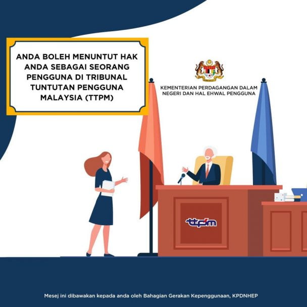 Barang Rosak / Hilang? Ini Cara Buat Tuntutan Tribunal Pengguna (TTPM)