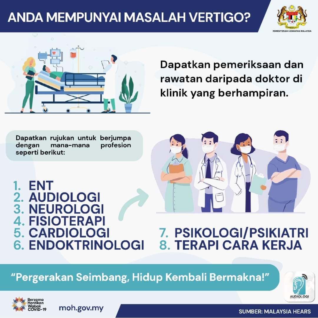 Pening Kepala, Rasa Pusing & Berputar. Ramai Tak Sedar Ia Tanda 'Vertigo'