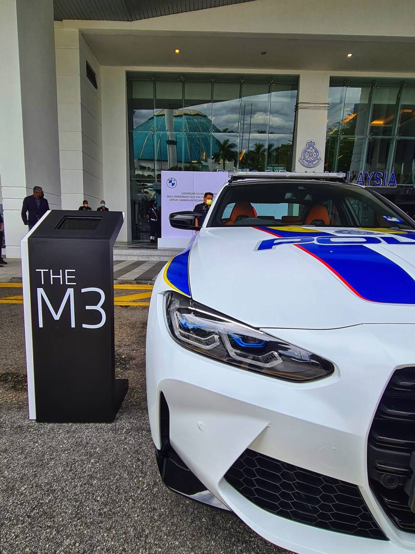 Kereta Polis Guna BMW M3 G80 Tarik Perhatian Netizen - Harian Post