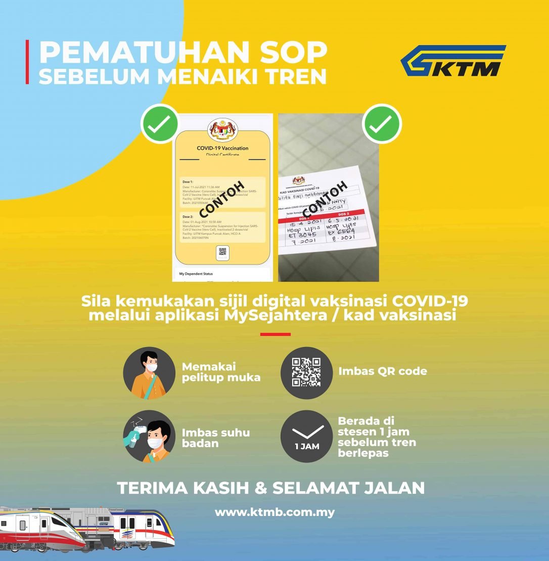 Jualan Tiket ETS Online Dibuka Mulai 12 Oktober (Kod Promo: BOLEHRENTAS)