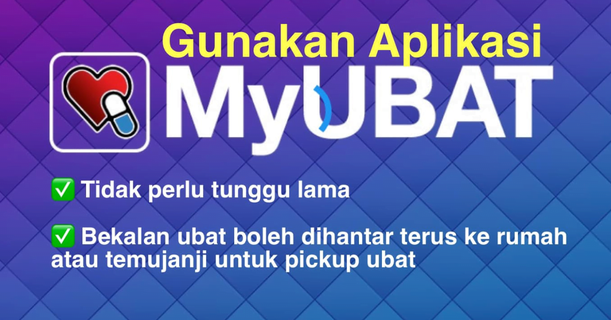 Cara Guna App MyUbat Untuk Temujanji Farmasi & Pos Ubat