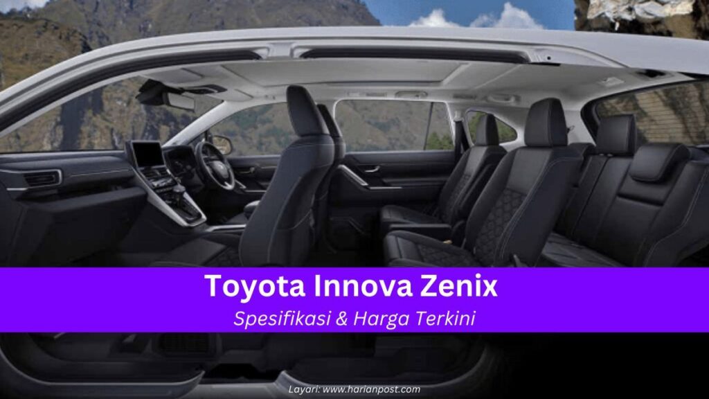 Toyota Innova Zenix: Spesifikasi & Harga Terkini