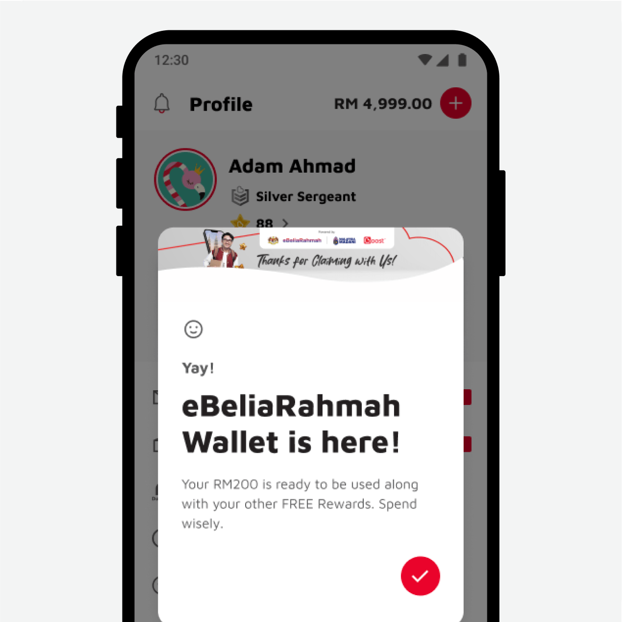 eBeliaRahmah Boost: Cara Tebus RM200 Melalui Aplikasi Boost