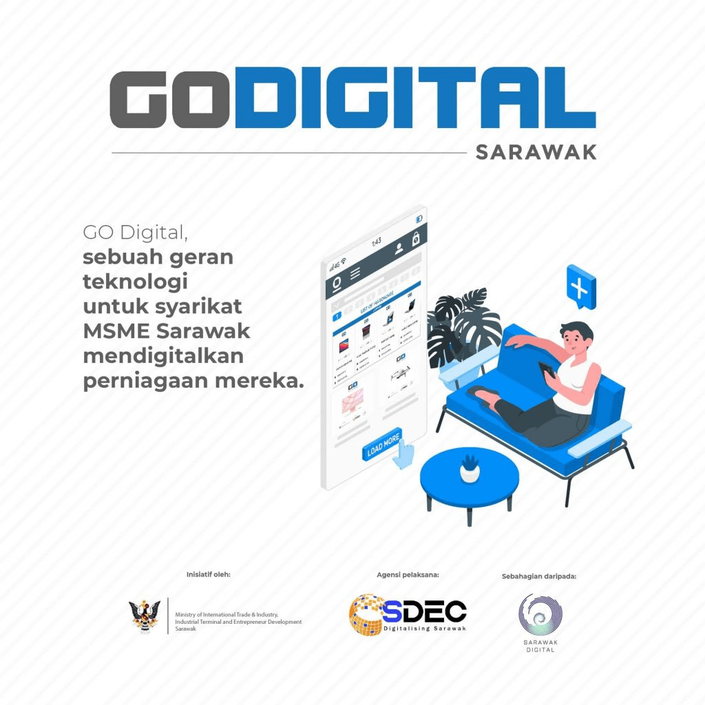 GoDigital Sarawak 2023: Syarat Kelayakan & Cara Memohon