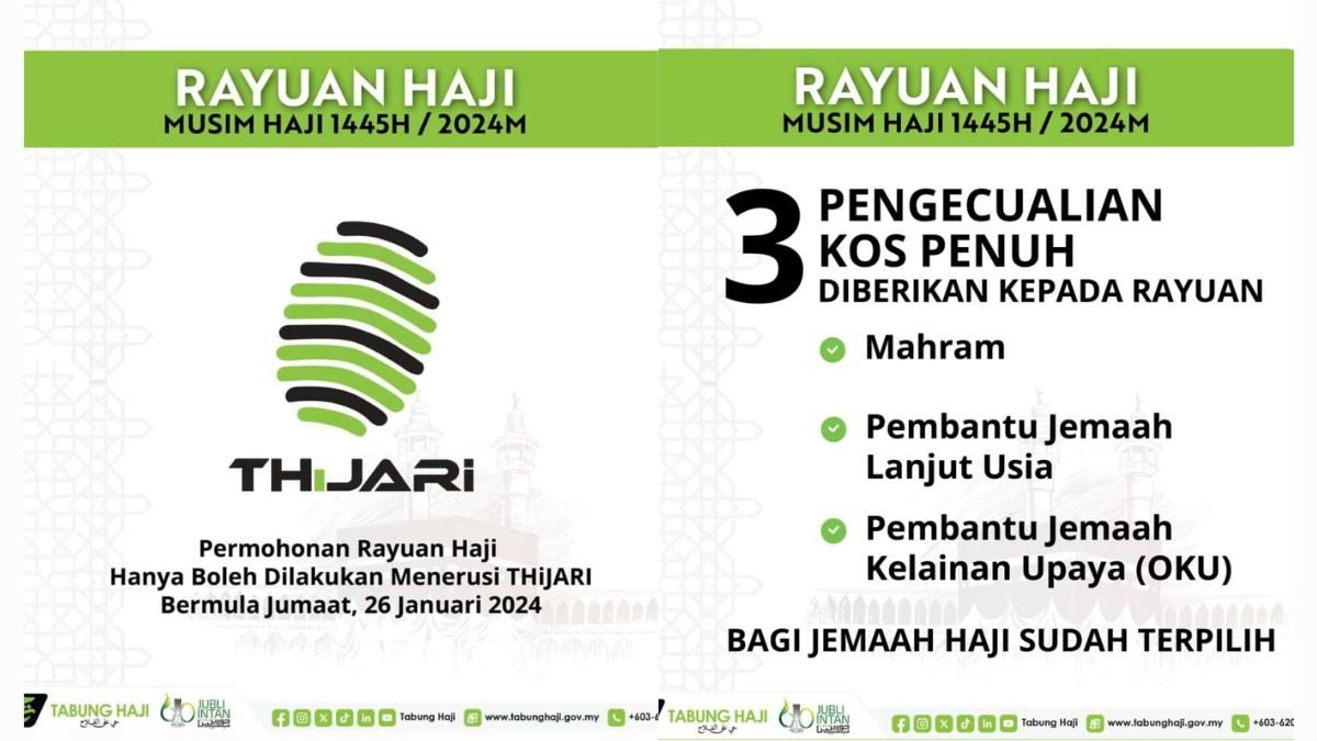 Rayuan Haji 2023: Tarikh Rayuan & Cara Membuat Rayuan Online